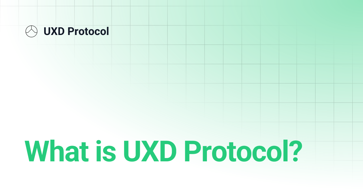 What is UXD Protocol? | UXD Protocol
