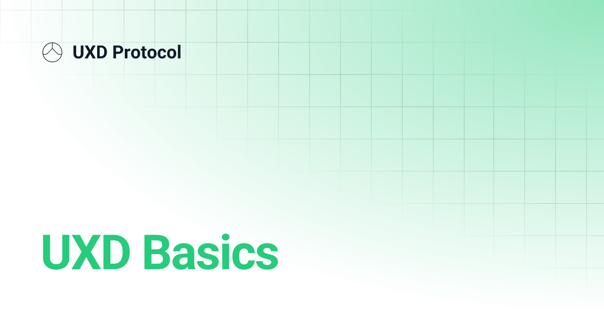 UXD Basics | UXD Protocol